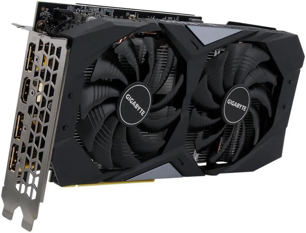 Refurbished: GIGABYTE GeForce GTX 1660 Ti OC 6G Graphics Card, 2 x ...