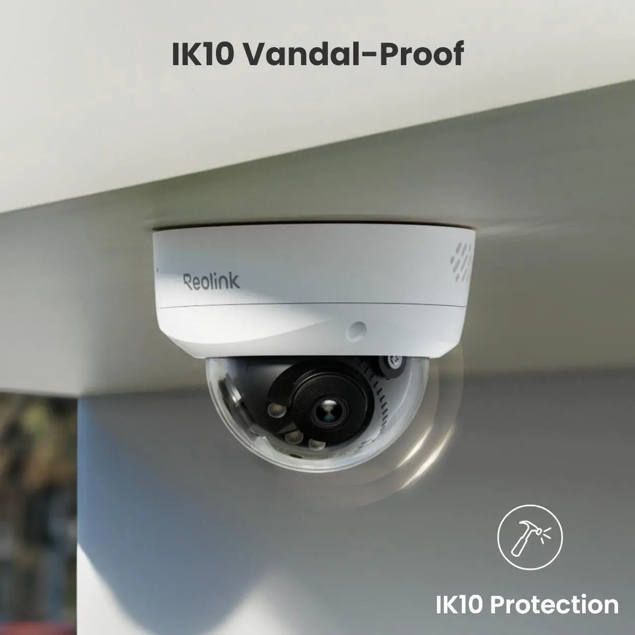 Reolink Duo 2V PoE 4K 8MP 180° Dual-Lens PoE IP Camera, IK10 Vandal ...