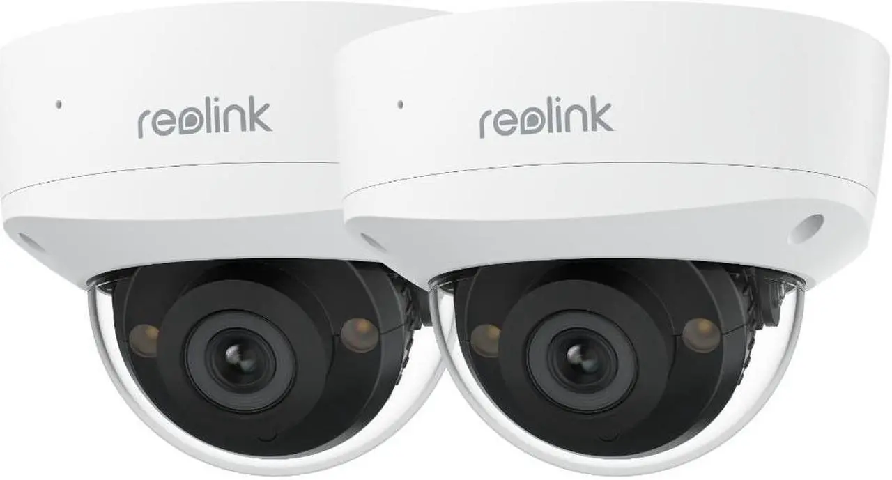 REOLINK RLC-540A 2pcs Cameras Outdoor PoE Camera, 5MP Turret ...