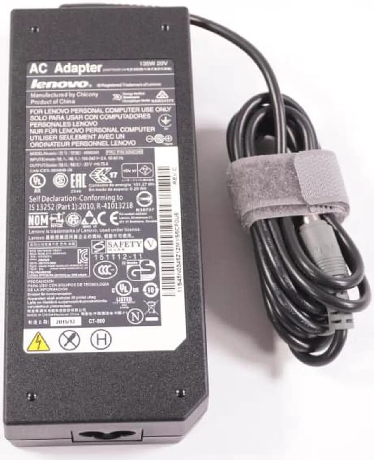 45N0346 Lenovo Tpg Ccc 135W 3p Ac Adapter THINKPAD T530 - Newegg.com