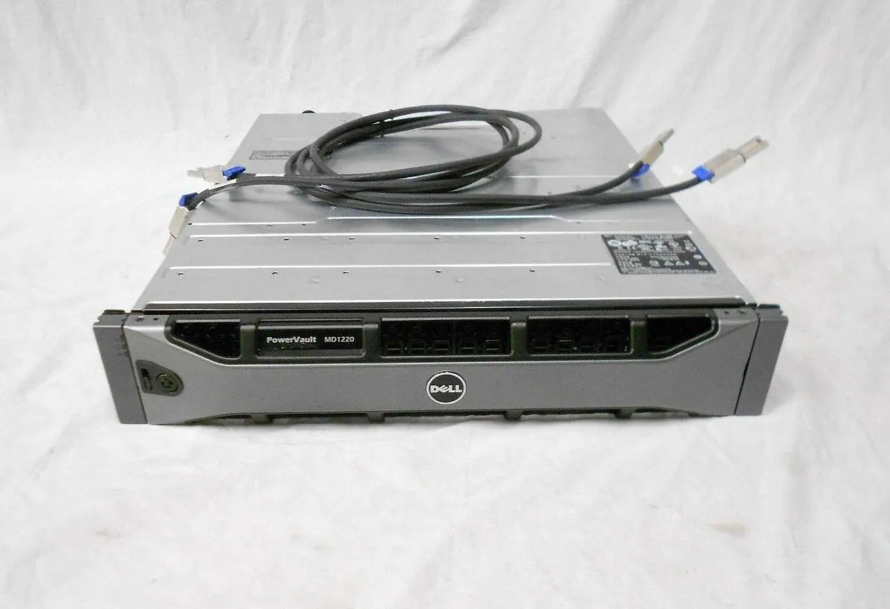 Refurbished: DELL POWERVAULT MD1220 24X 600GB 10K SAS Hard DRIVES Jbod ...