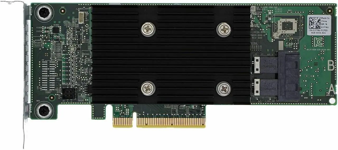 Refurbished: *** Dell J7TNV PowerEdge Perc HBA330+ 12GB/s SAS RAID ...