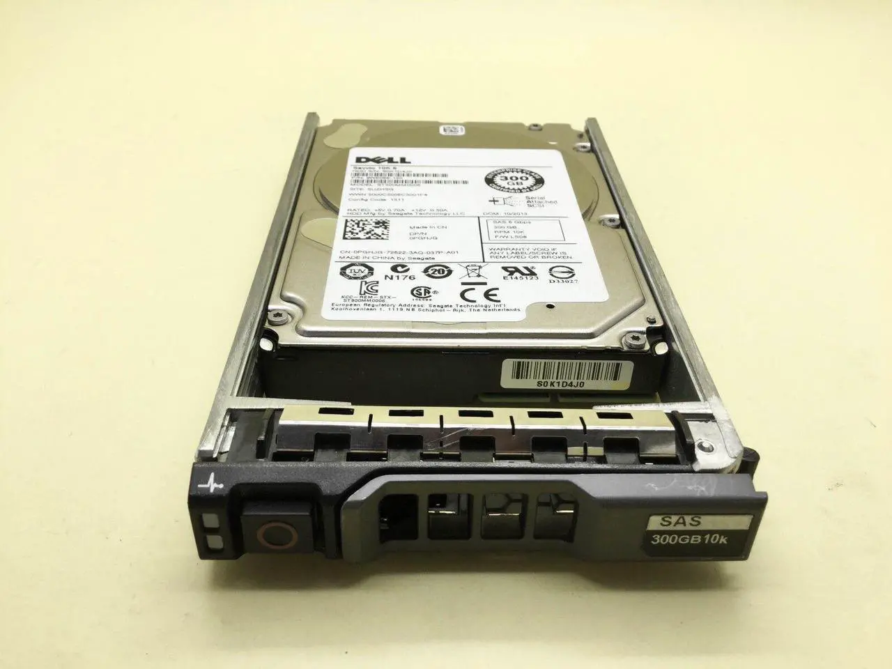 Refurbished: Dell PGHJG 300GB 10000 RPM SAS 6Gb/s 2.5" Internal ...