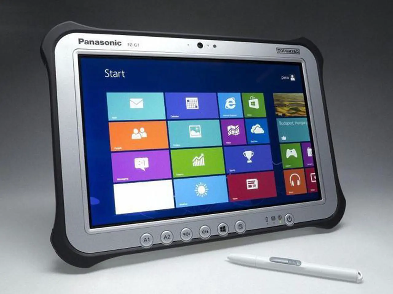 Refurbished: Panasonic Toughpad G1, FZ-G1 MK4 Rugged Tablet, Grade A, Intel Core i5-6300U, 10.1 ...