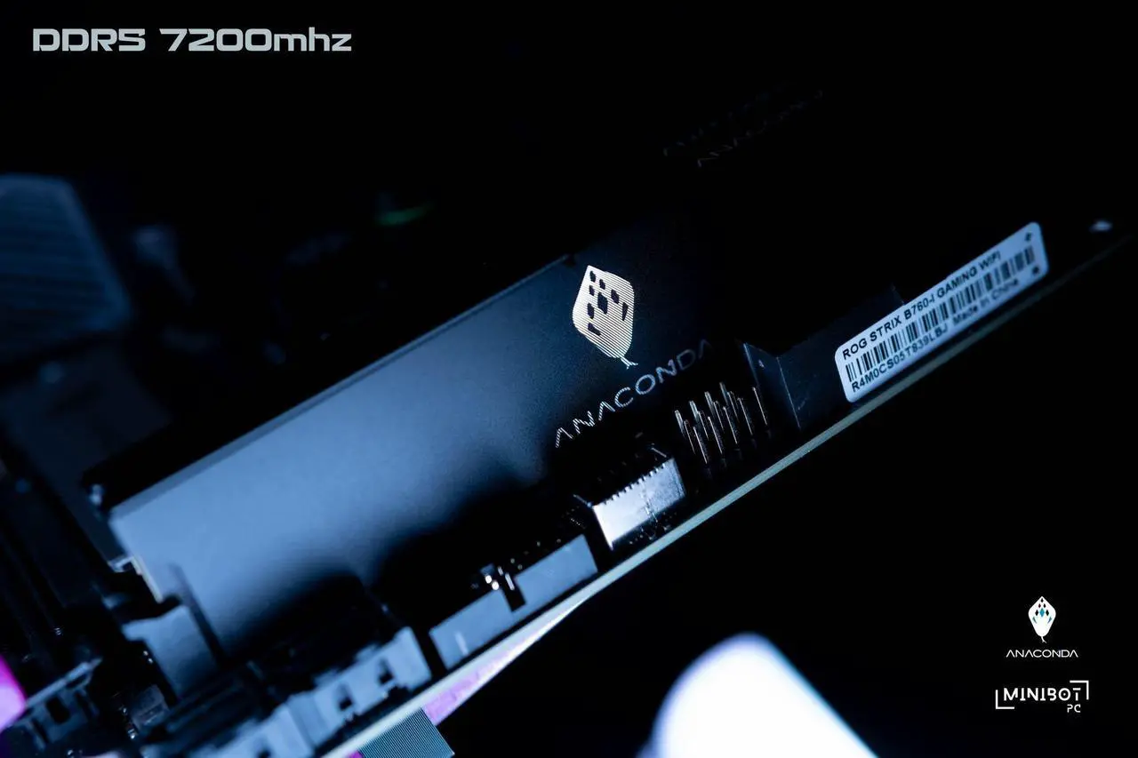 ANACOMDA KingSnake DDR5 RAM 32GB (2 x 16GB) 7200MHz CL34 288-Pin ...