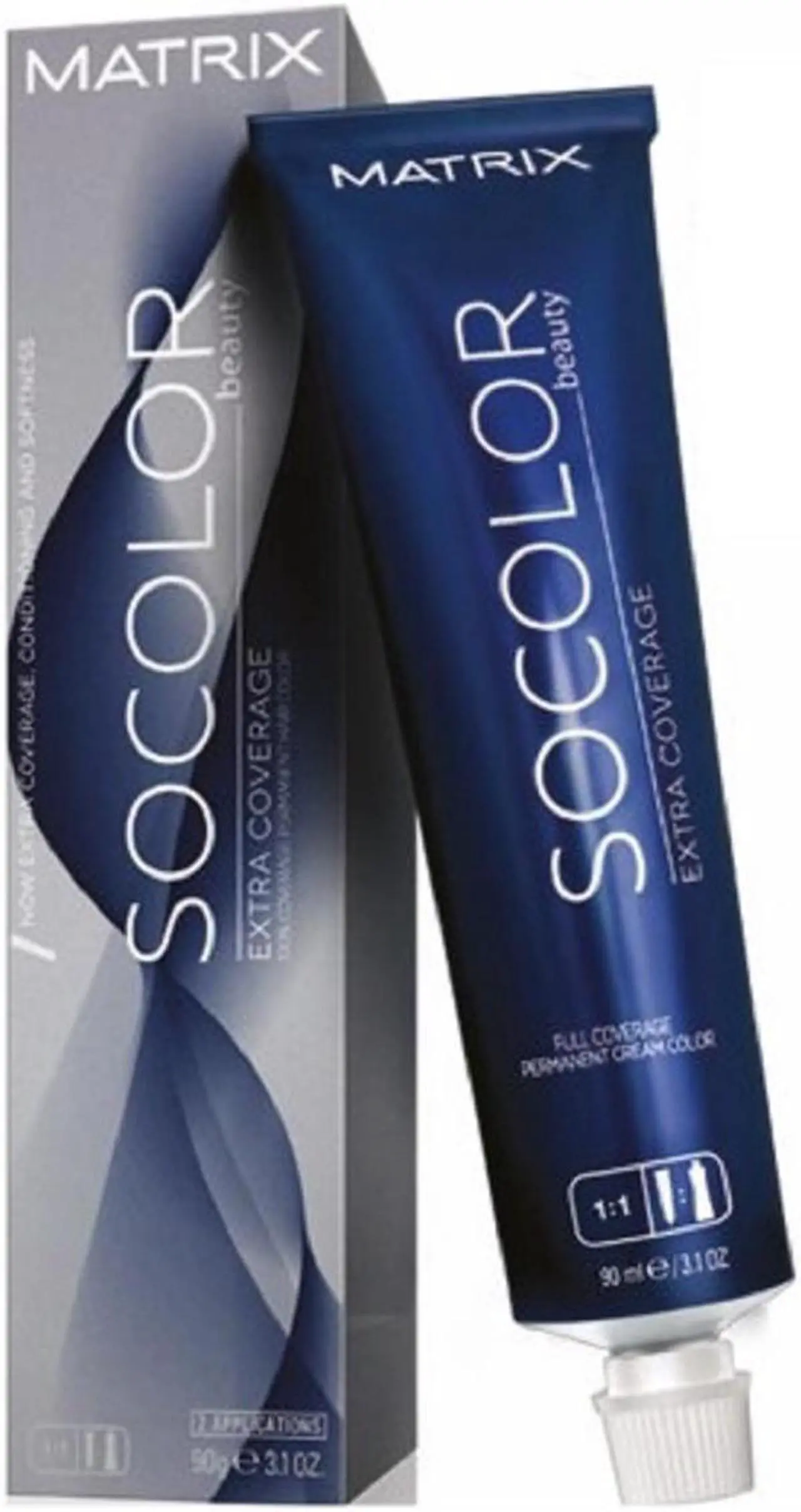 Matrix Socolor Beauty Extra Coverage 505G/505.3 Medium Brown Gold ...