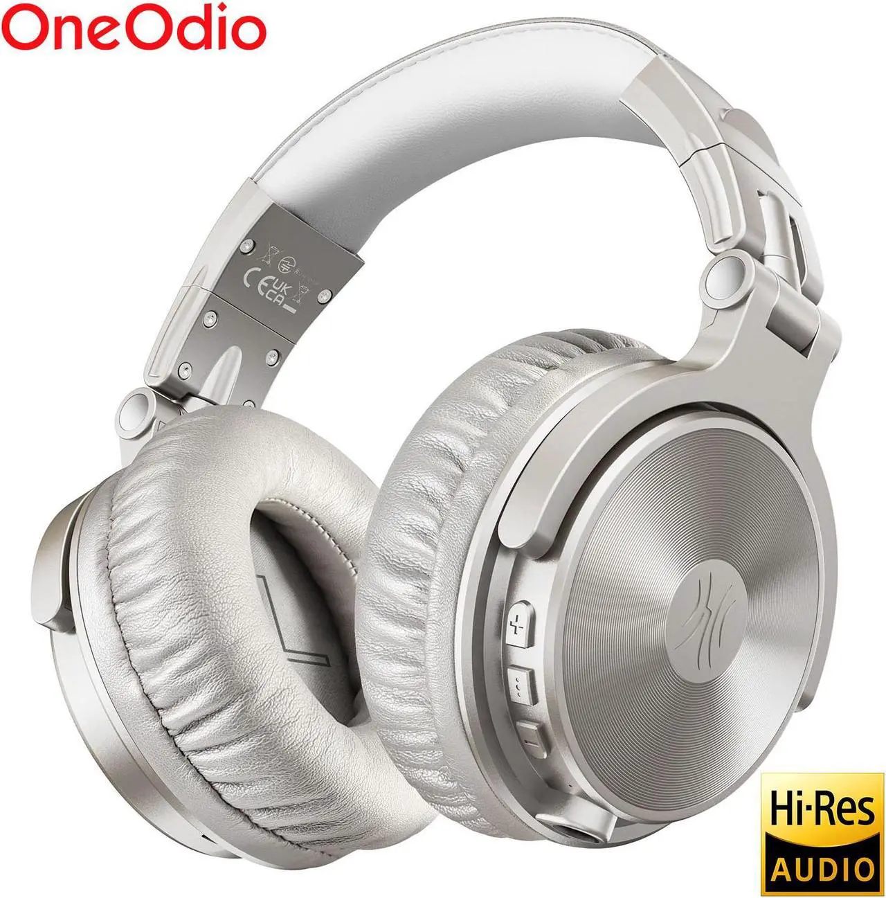 OneAudio Pro C Bluetooth Over Ear Headphones with Microphone, 110 Hours ...