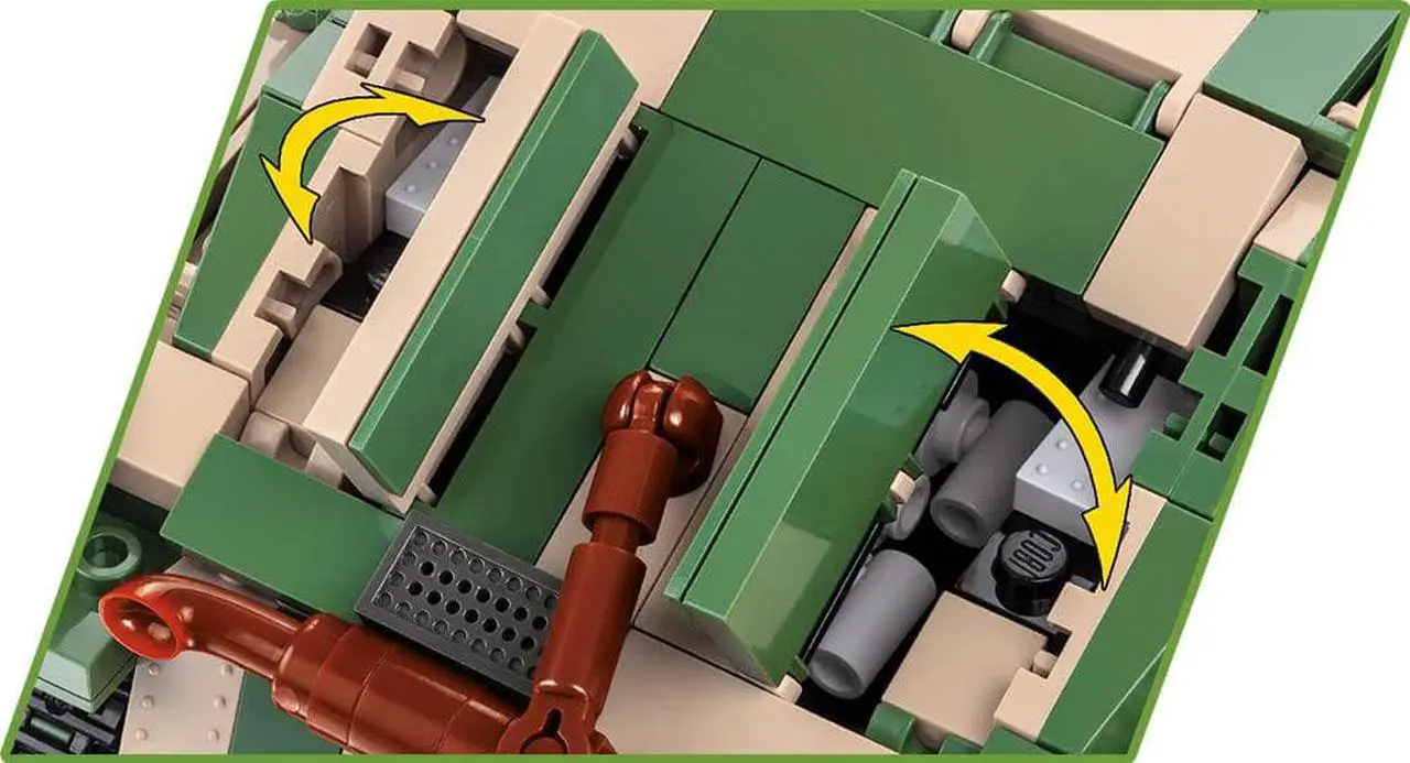 COBI TOYS World War II Jagdpanzer 38 Sd.Kfz. 138/2 Hetzer Tank - Model ...