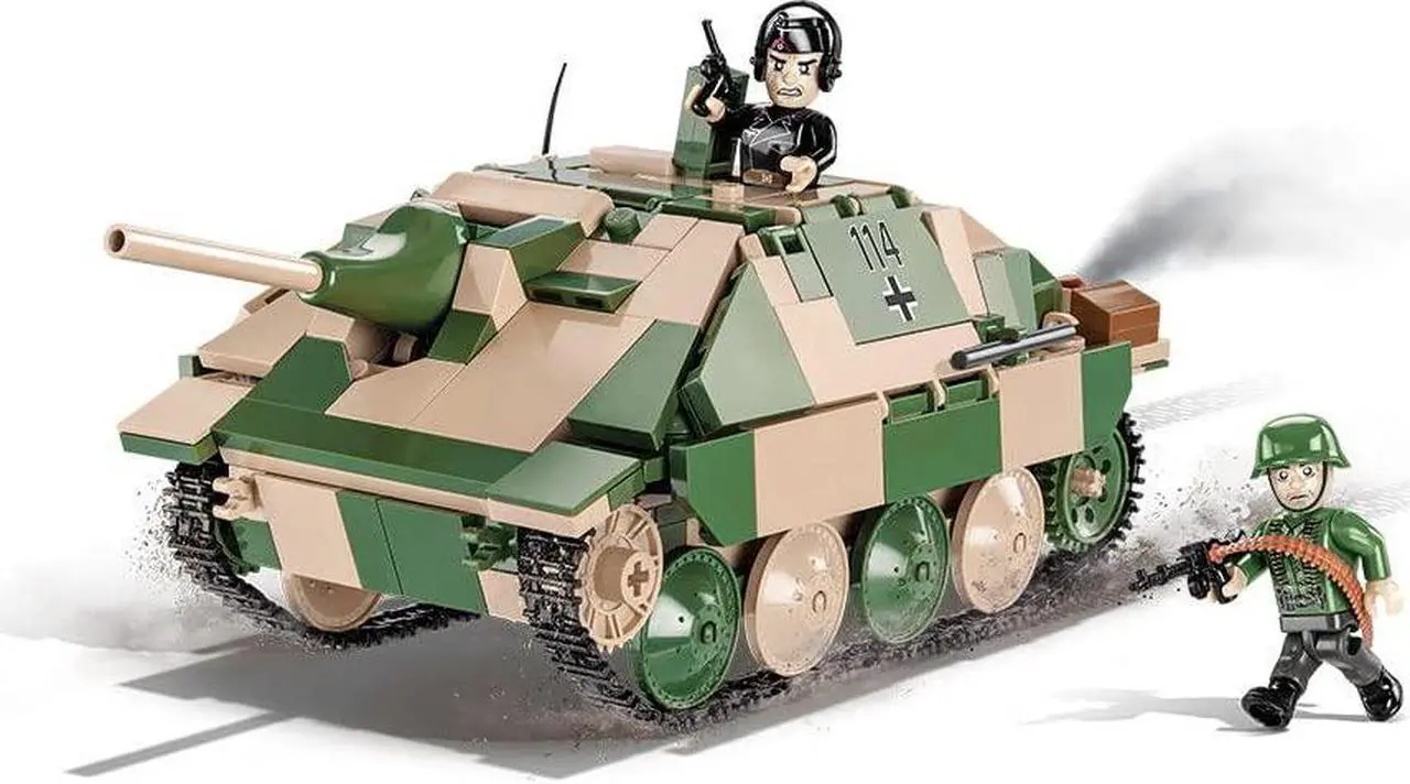 COBI TOYS World War II Jagdpanzer 38 Sd.Kfz. 138/2 Hetzer Tank - Model ...