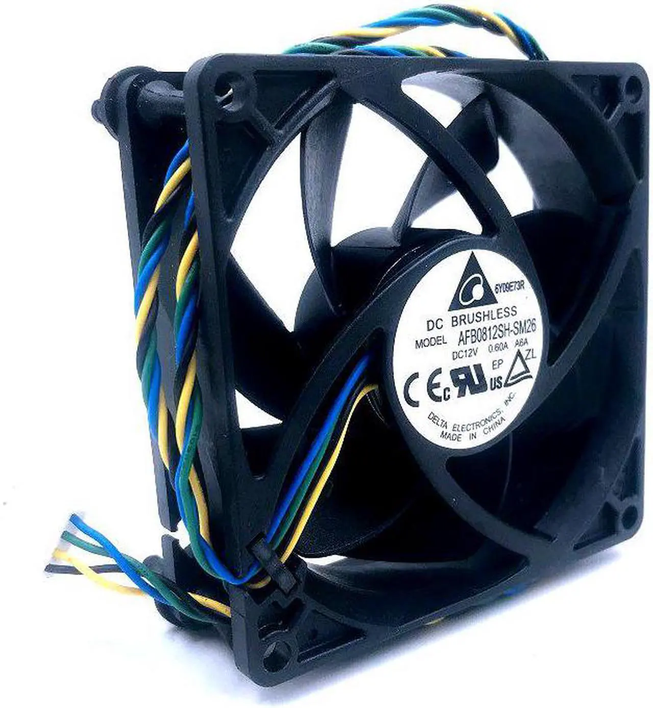 AFB0812SH 80mm fan for delta AFB0812SH-SM26 8025 12V 0.60A(0.35A ...