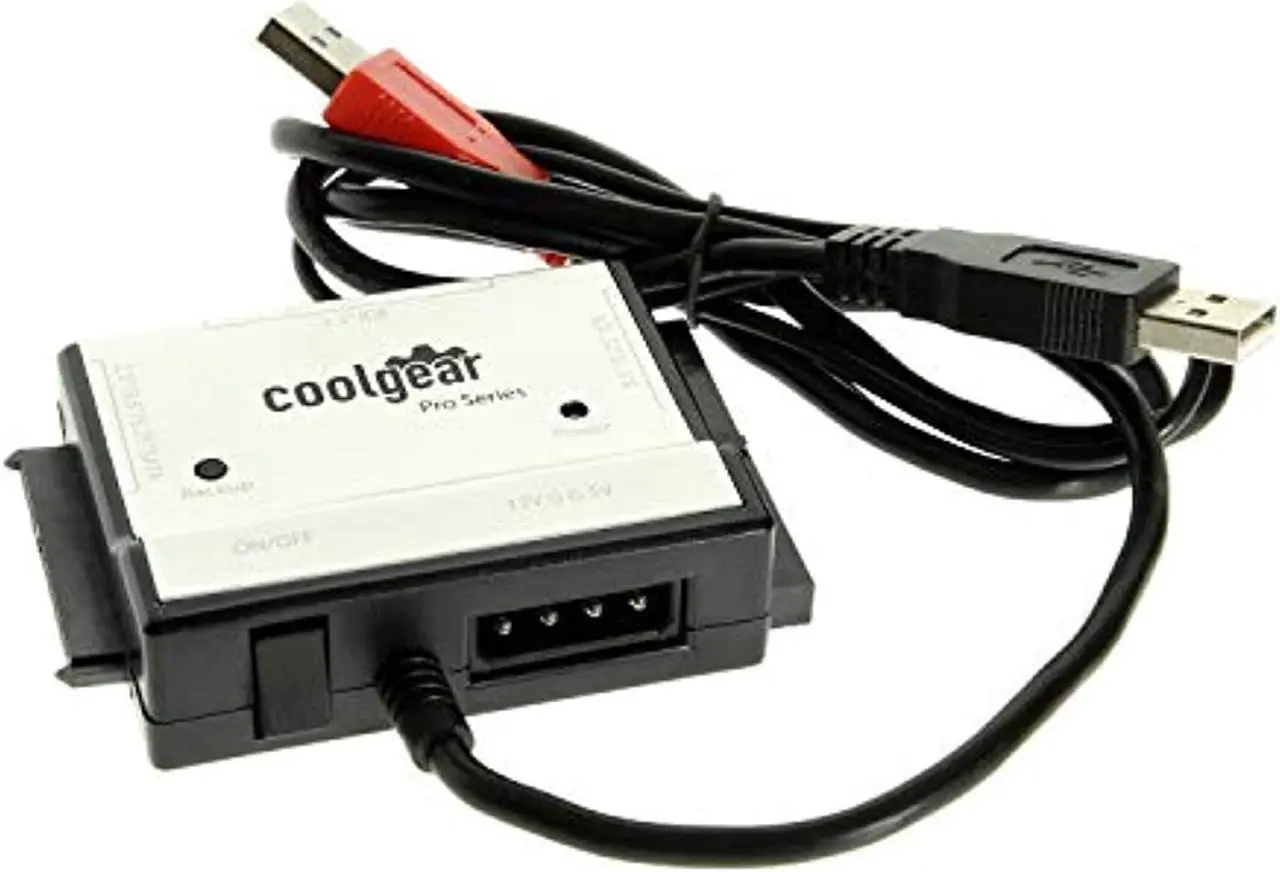 CoolGear® SATA and IDE Hard Drive & Optical Drive USB Adapter Kit COMBO ...