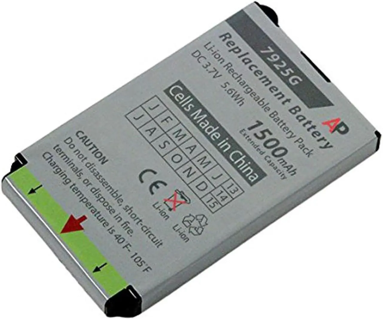 Replacement Battery for Cisco 7925G & 7926G Phone. Extended Capacity ...