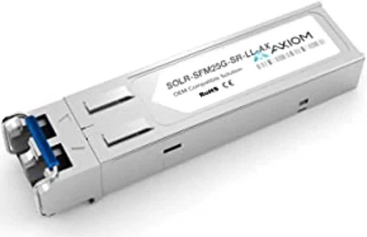 Axiom SOLR-SFM25G-SR-LL-AX 25GBASE-SR SFP28 Transceiver for SolarFlare ...