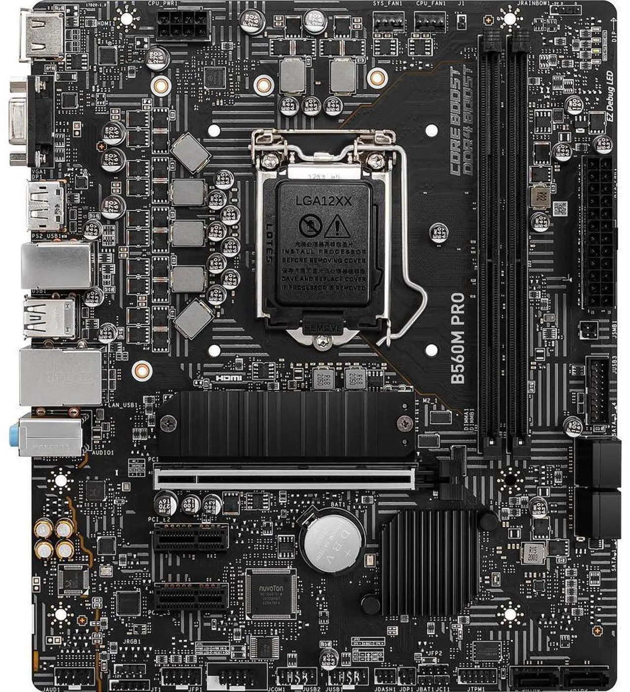 Refurbished: MSI PRO B560M PRO LGA 1200 Intel B560 SATA 6Gb/s Micro ATX ...