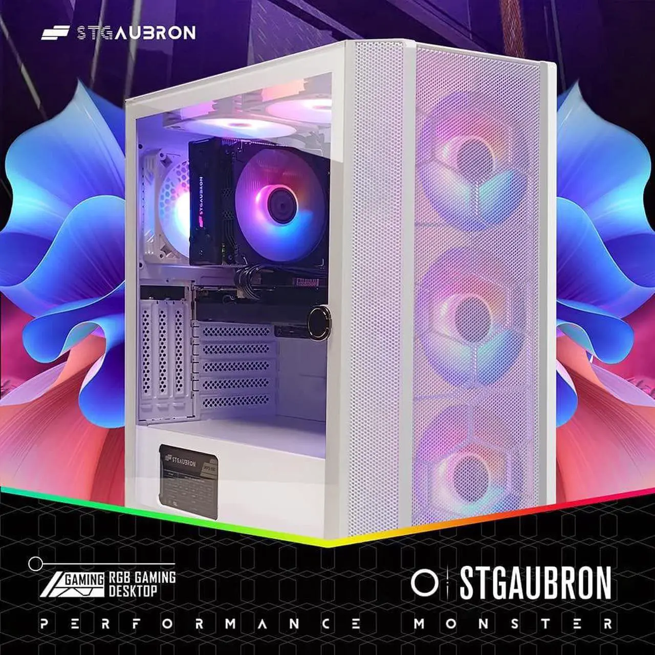 STGAubron Gaming Desktop PC,Intel Core i7-10700F up to 4.8G,GeForce RTX ...