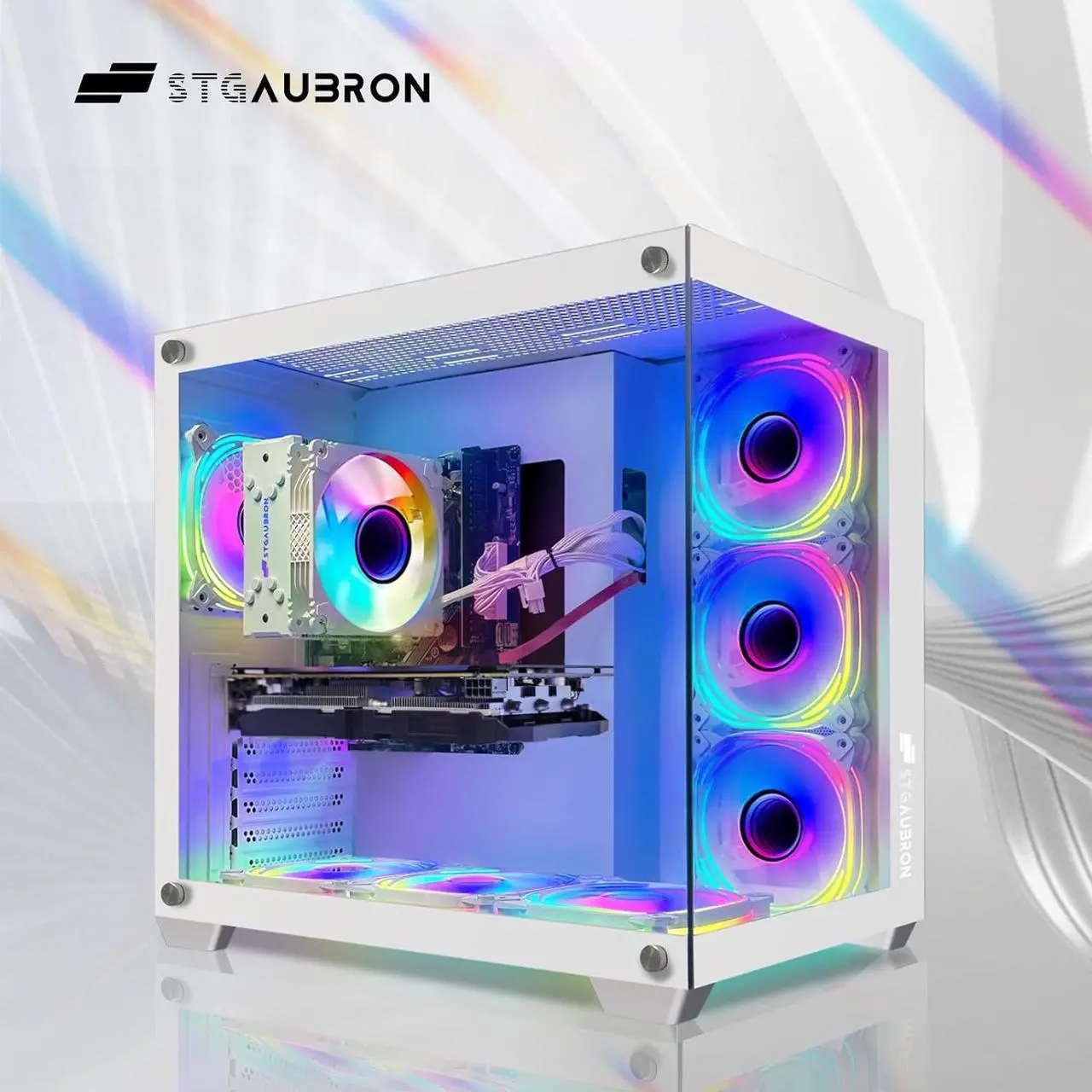 STGAubron Gaming Desktop PC, Intel Core i9-11900KF 3.5GHz up to 5.3GHz ...