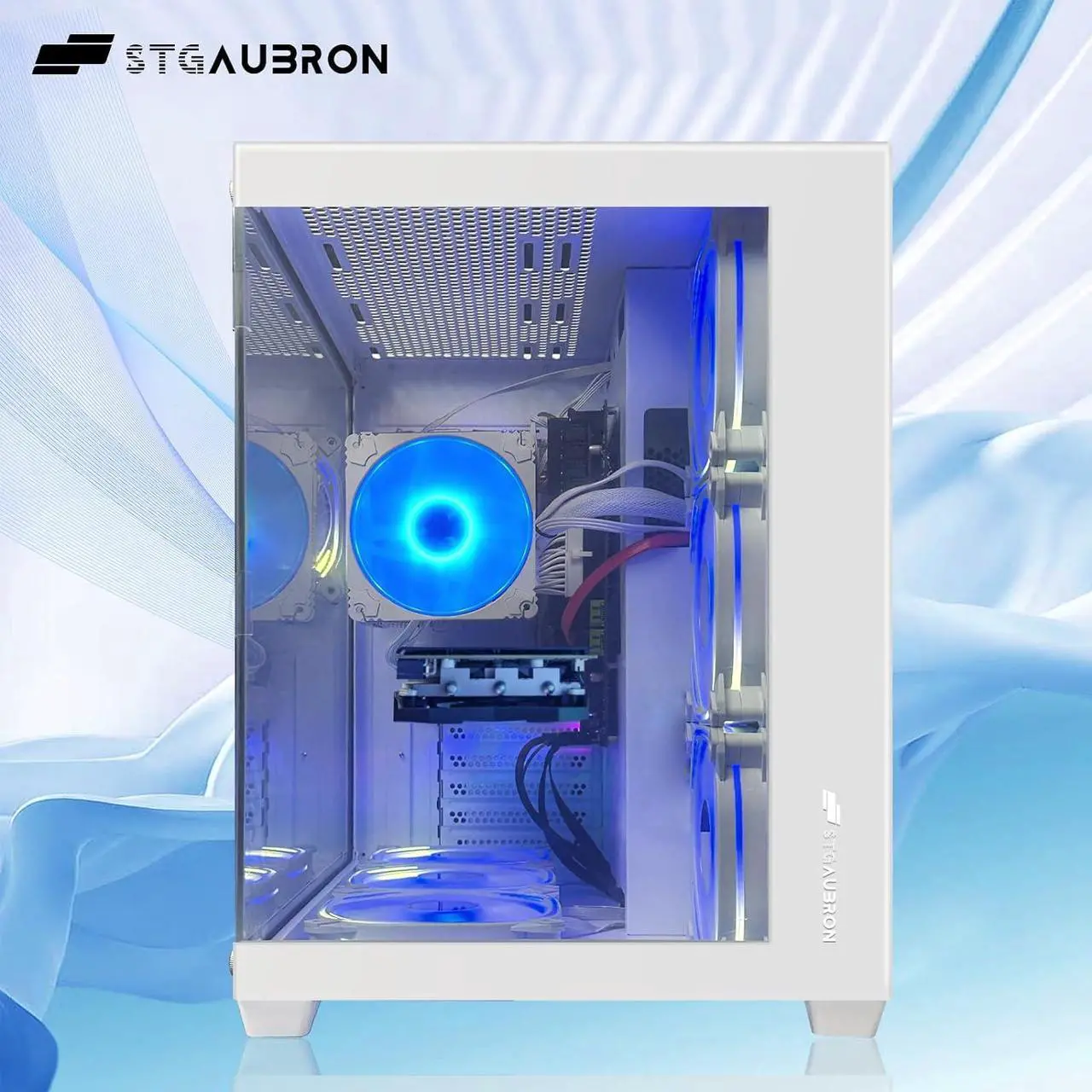 STGAubron Gaming Desktop PC, Intel Core i9-11900KF 3.5GHz up to 5.3GHz ...