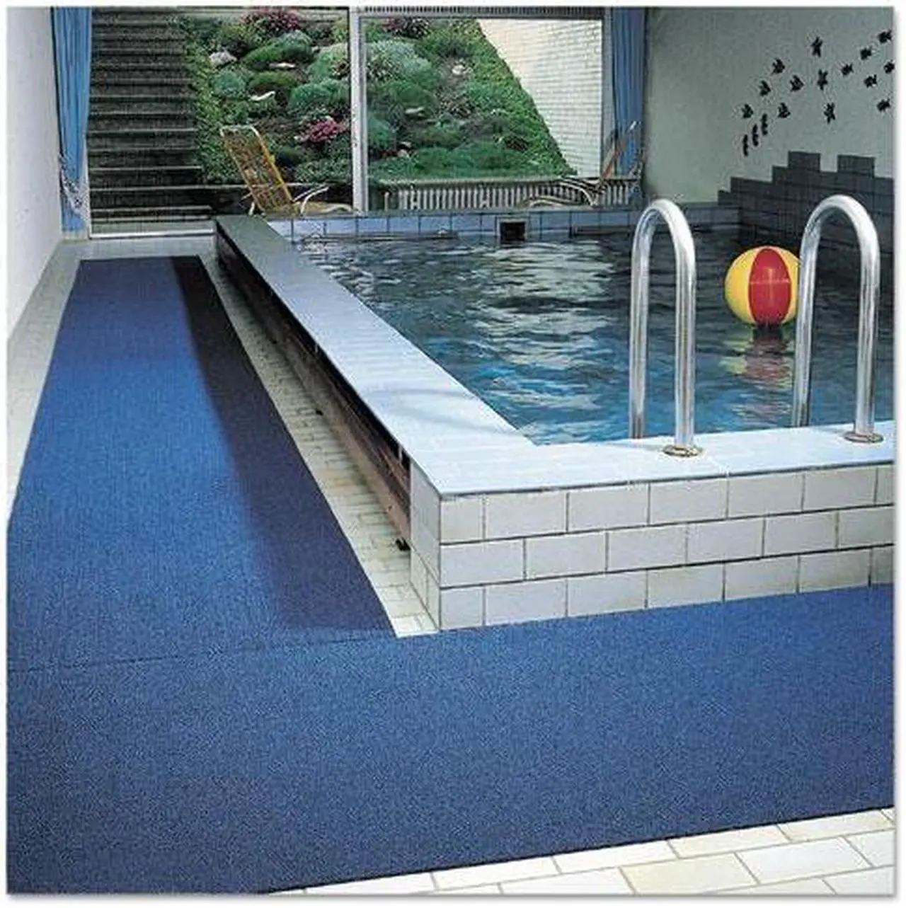 3M - 61500057510-EA - 3M Safety-Walk 3200 Blue Vinyl Z-Shaped Web Wet ...