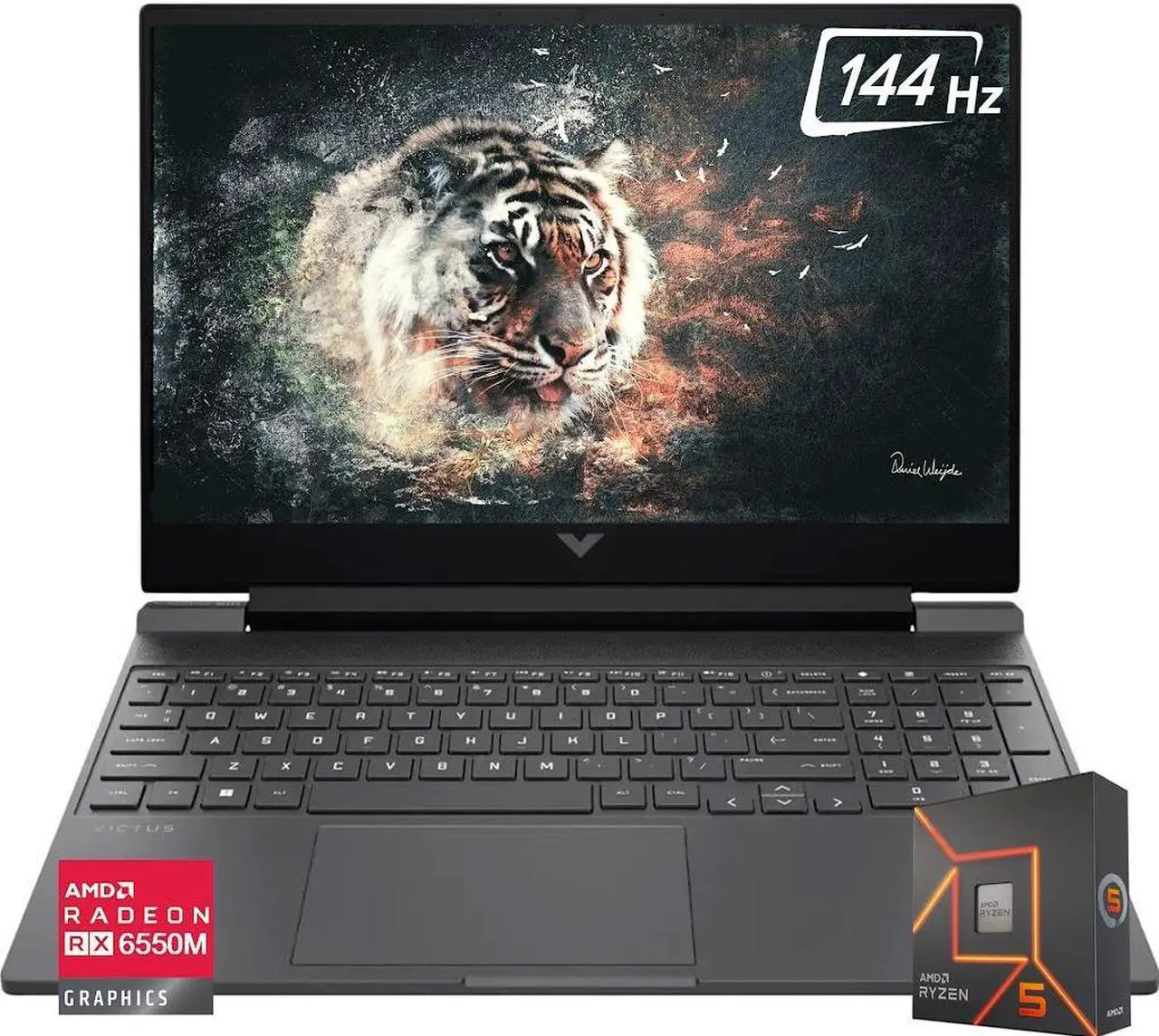 HP Victus 15.6" Gaming Laptop, 144Hz FHD IPS Display, 300 nits ...