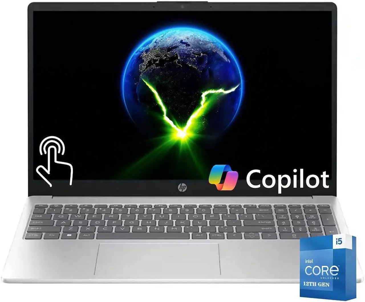 HP 15.6" Touchscreen HD Business Laptop, 64GB RAM 2TB SSD, Intel Core i5-1235U up to 4.4GHz ...