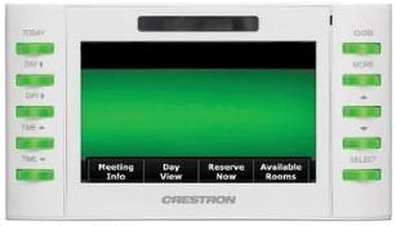 Crestron TPMC-4SM-B-S 4.3-inch Black Smooth Room Scheduling Touch ...