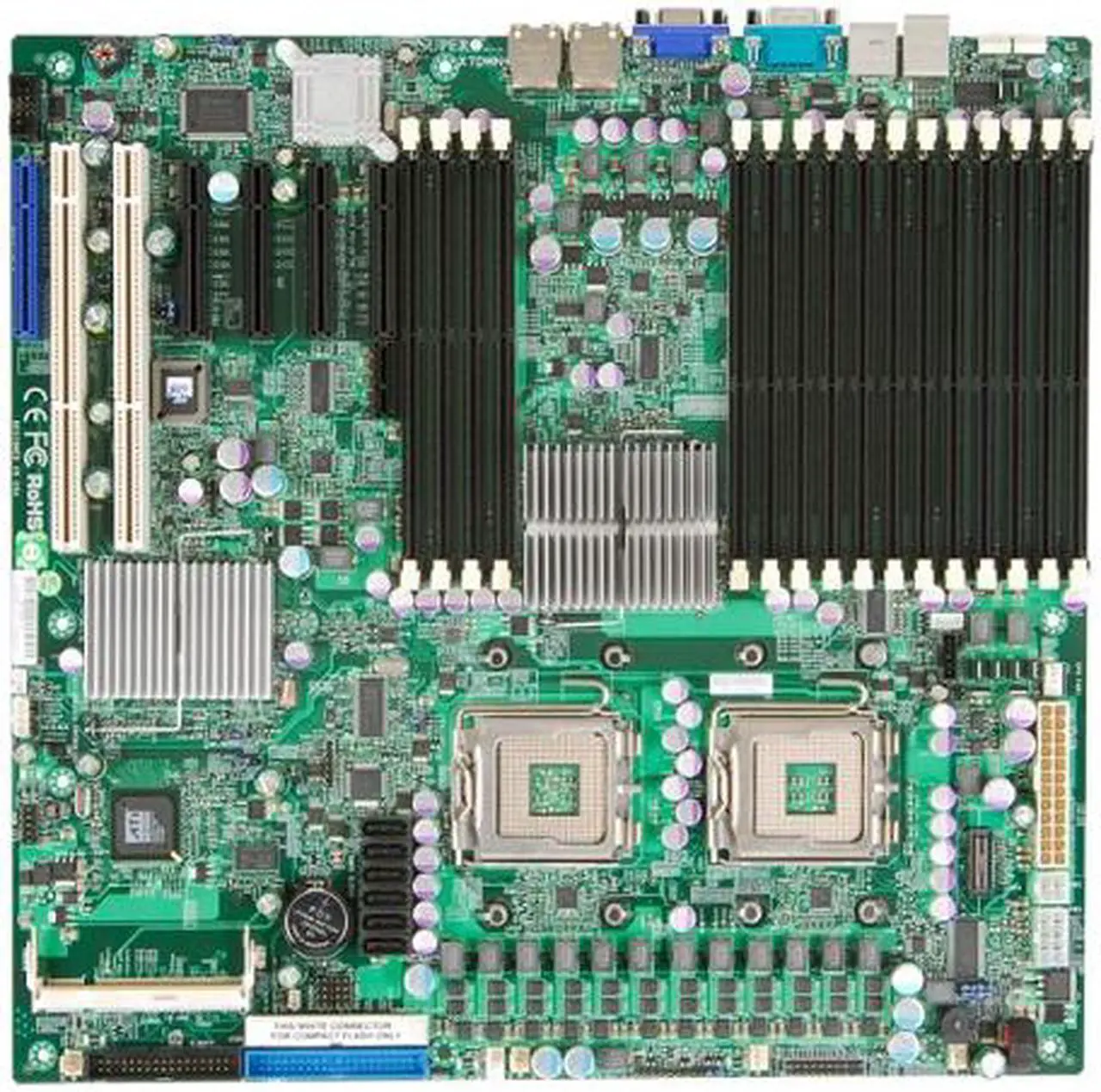 Refurbished: Supermicro X7DWN+ Chipset-Intel I5400 Dual Socket-LGA771 ...