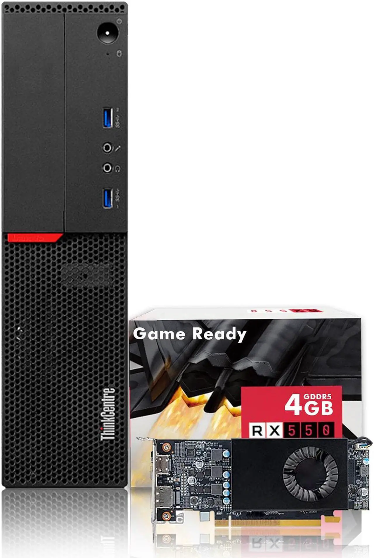 Refurbished: Lenovo ThinkCentre Gaming Desktop Computer intel Core i5 ...