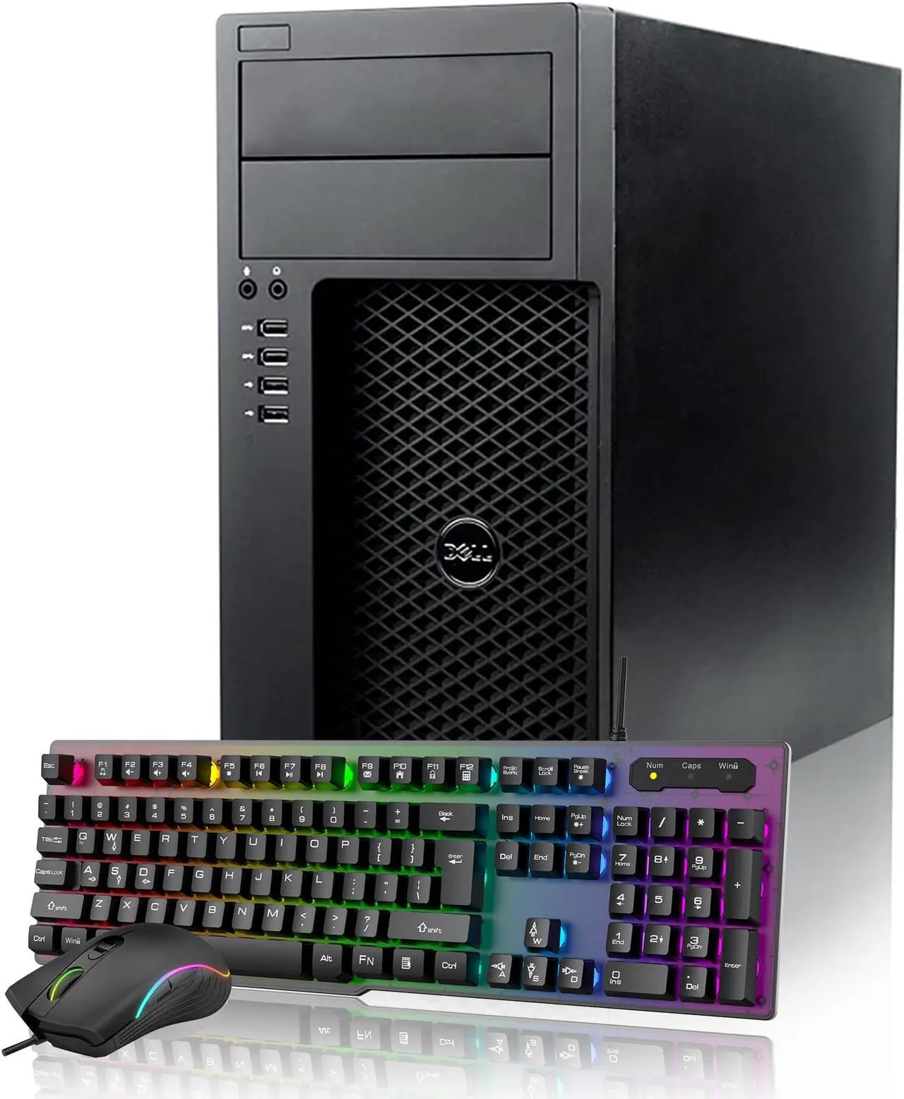 Refurbished: DELL Workstation Gaming PC Tower Computer Intel Core i7 ...