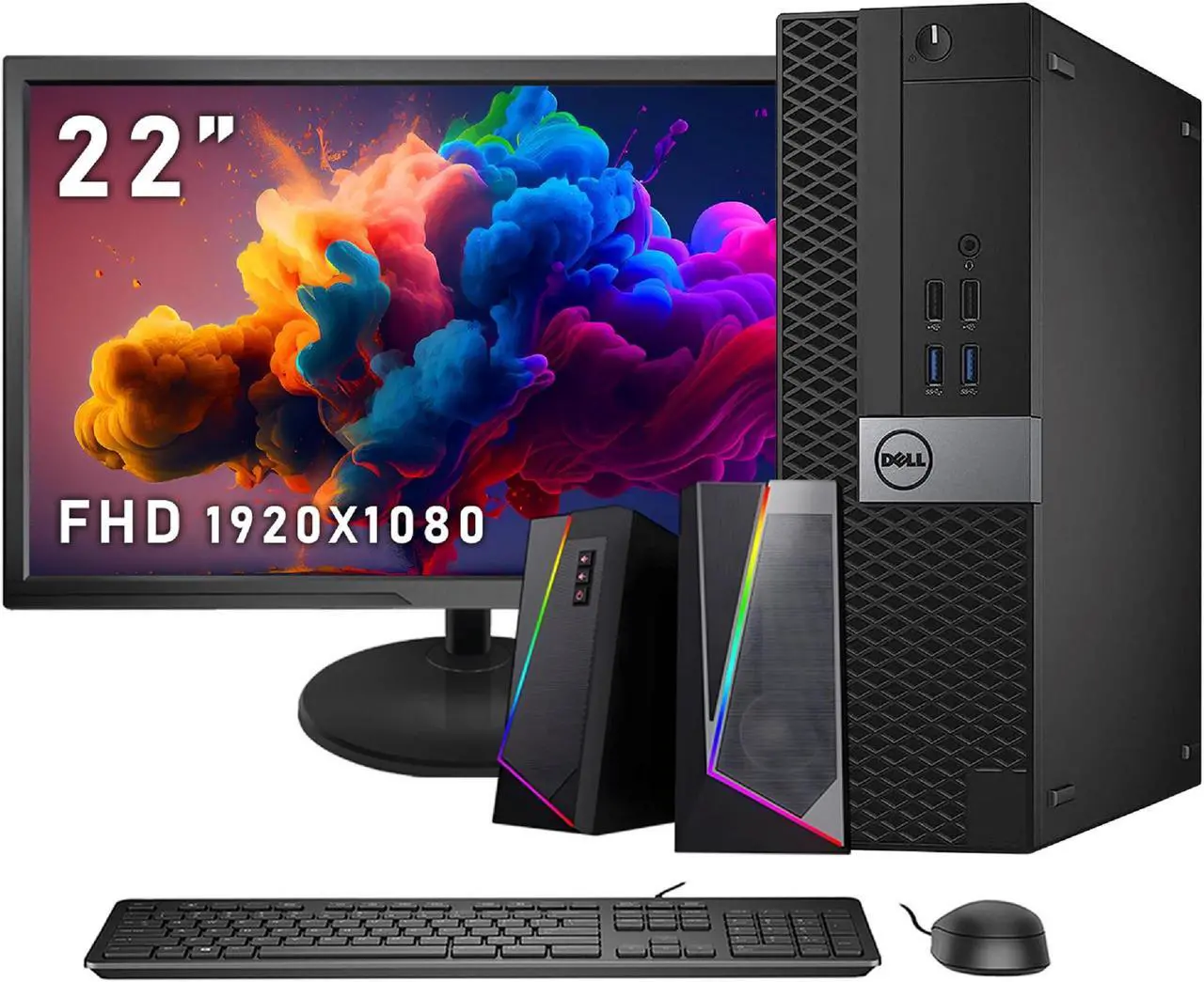 Refurbished: Dell Optiplex Desktop Computer PC Small Form Factor ...