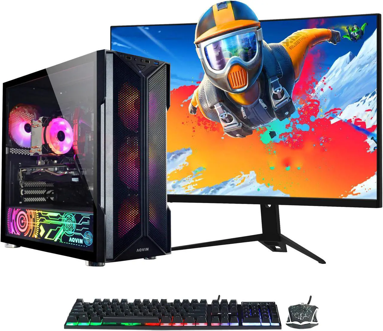 AQVIN AQ20 Gaming Computer | Intel I7 Processor Up to 4.60 GHz | Nvidia ...