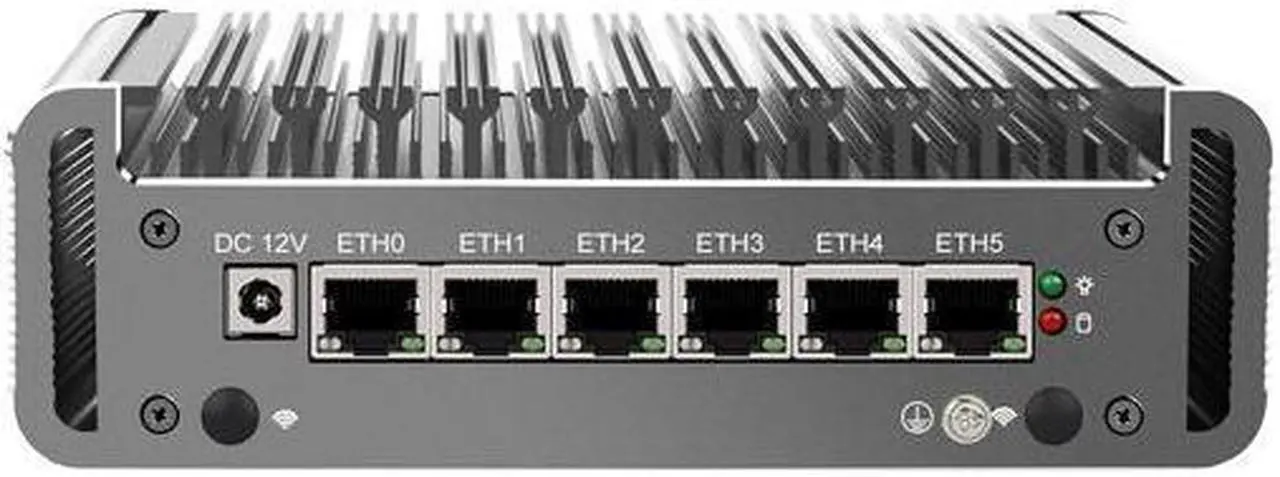 HUNSN Micro Firewall Appliance, Mini PC, pFsense, Mikrotik, Celeron ...