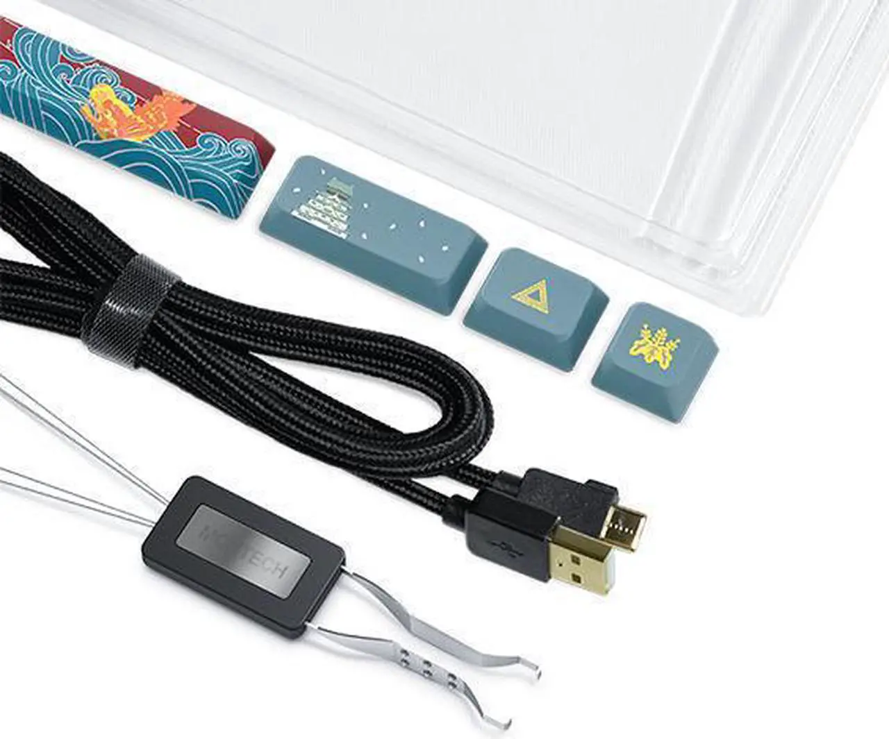 Montech MKey Mechanical Gaming Keyboard: Customizable RGB LED, Premium ...