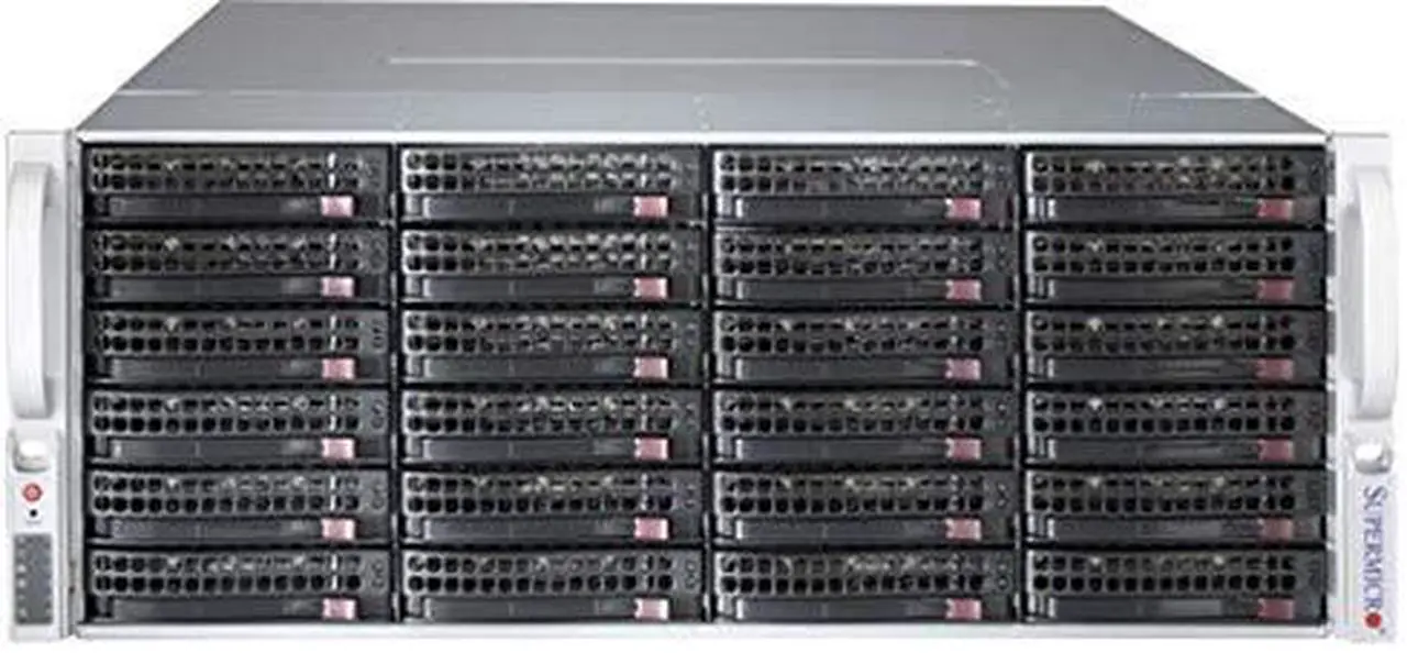 Supermicro Case CSE-847BE1C4-R1K23LPB 4U 36x3.5 inch Hot Swap SAS/SATA ...