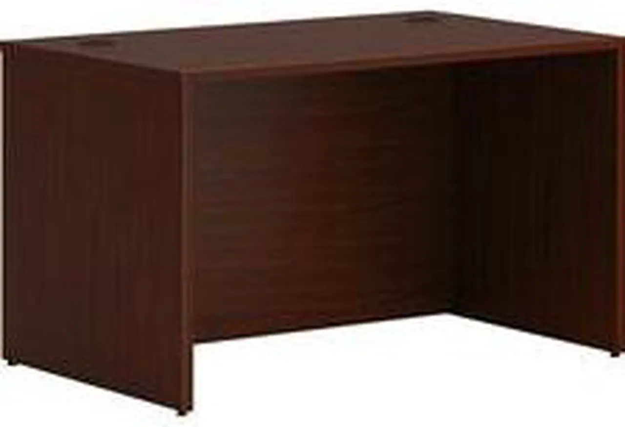 HON Mod 48" Desk Shell Traditional Mahogany LDS4830LT1 - Newegg.com