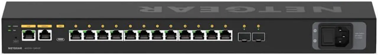 NETGEAR 12x2.5G and 2xSFP+ Managed Switch | AV Line M4250-12M2XF ...