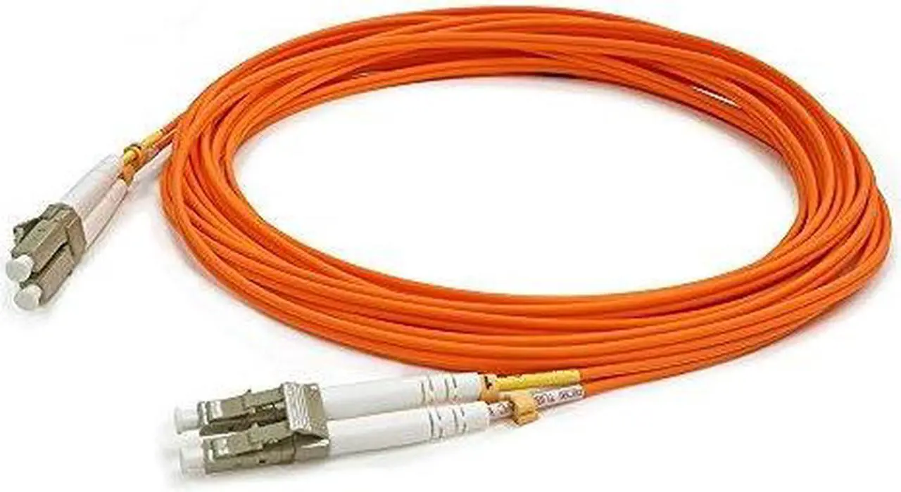 AddOn ADD-LC-LC-30M6MMF 98.43 ft. Multi-Mode fiber (MMF) Duplex LC/LC OM1 Orange Patch Cable ...