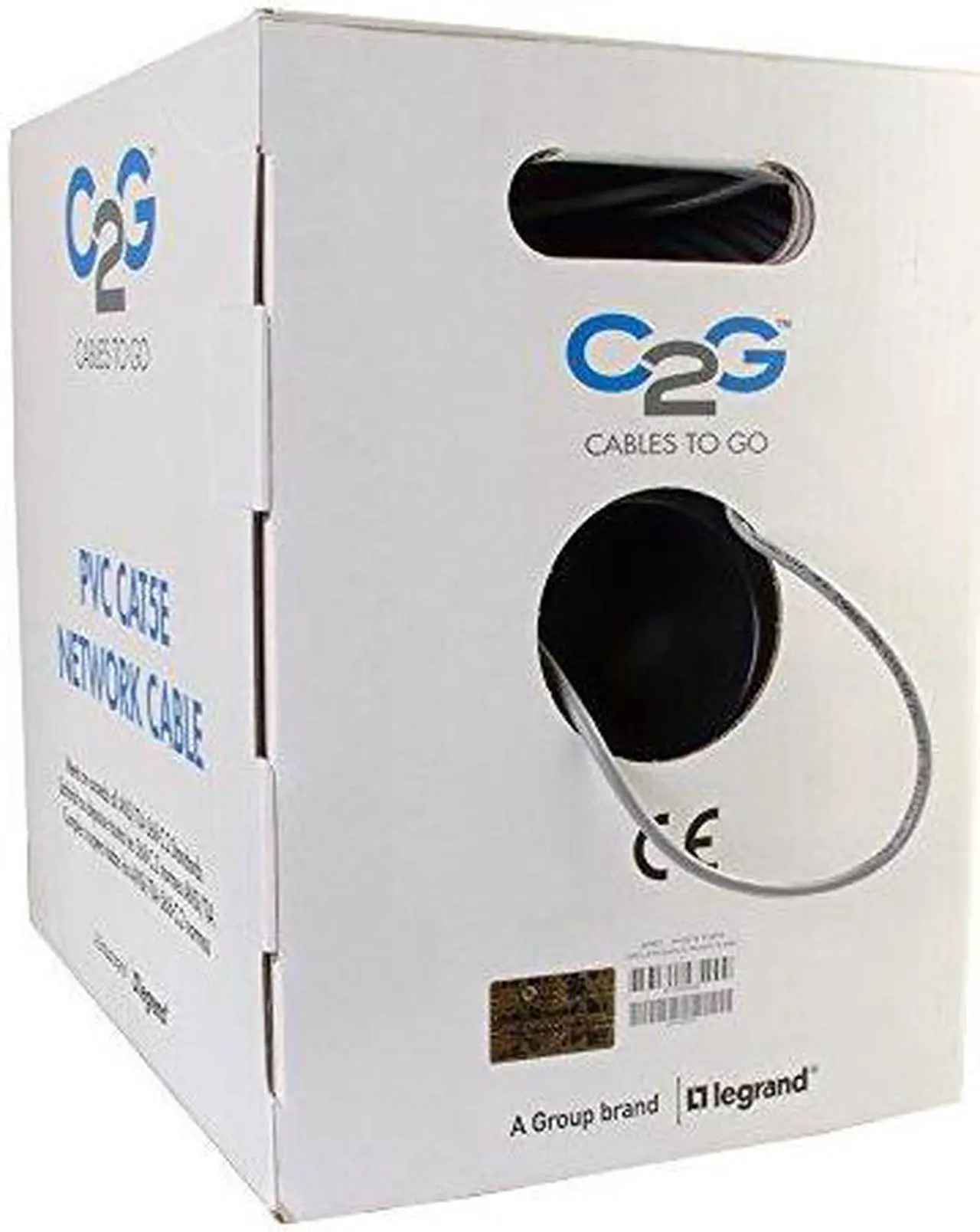 1000FT CAT5E BULK UNSHIELDED (UTP) NETWORK CABLE WITH STRANDED ...