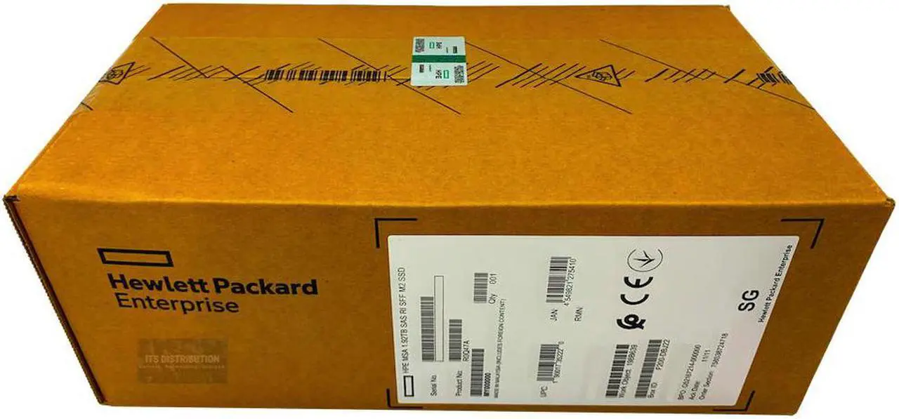 HPE Enterprise MSA 1.92TB SAS 2.5 RI SFF M2 SSD P13237-001 (R0Q47A ...