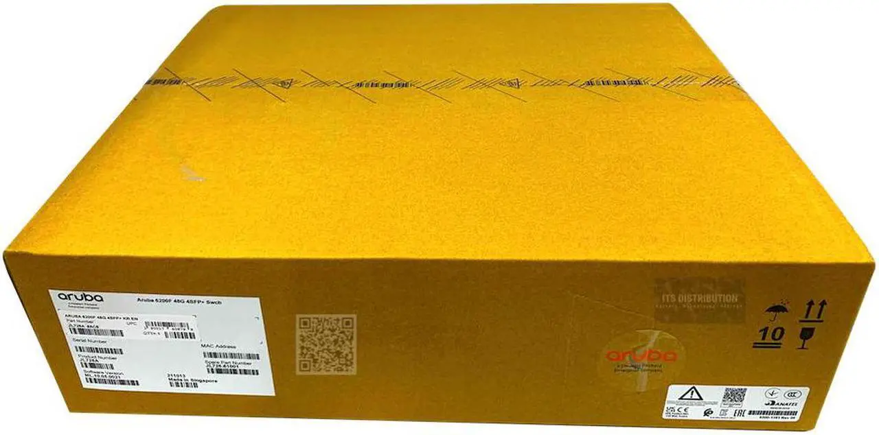 HPE Aruba 6200F 48G 4SFP+ CX 6200 Networking Switch (JL726A) - Newegg.com