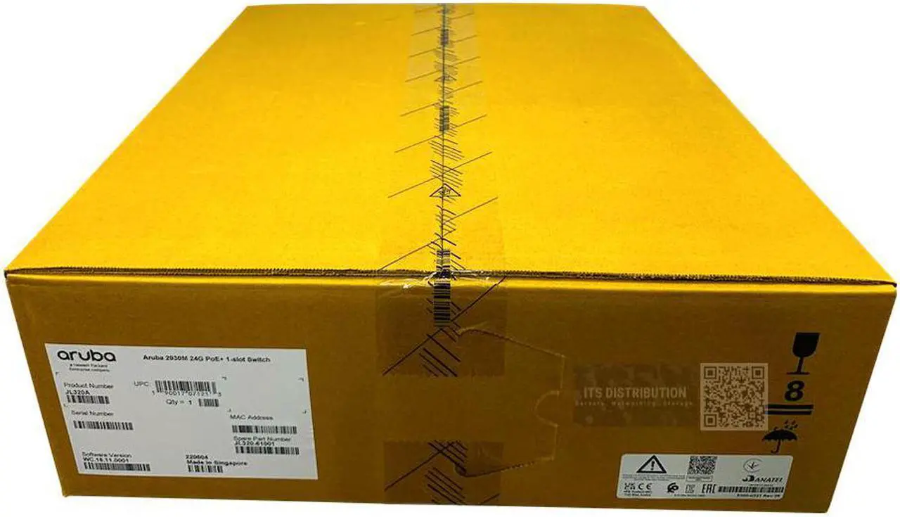 HPE Aruba 2930M 24G PoE+ 1-Slot Switch (JL320A) - Newegg.com