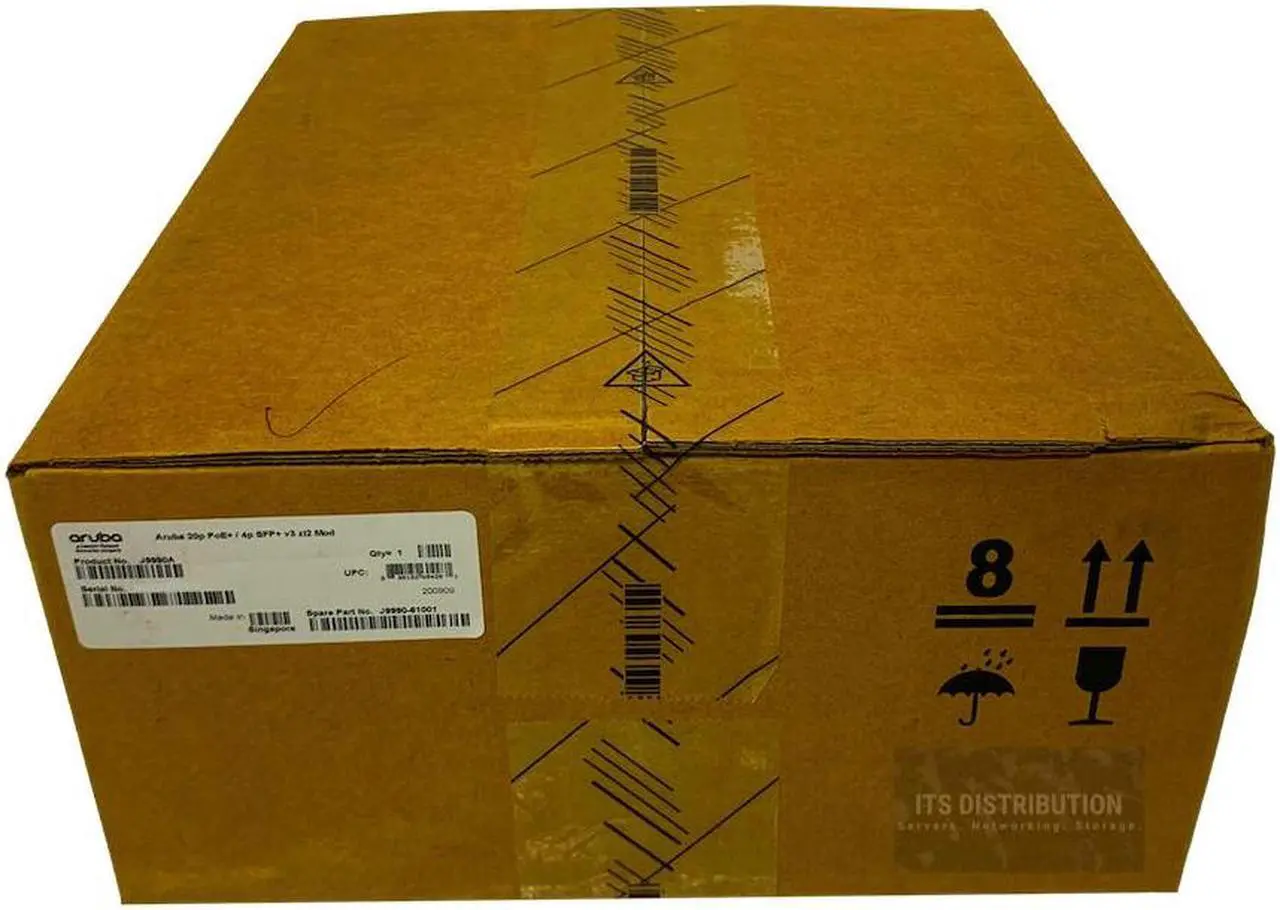 HPE Aruba 5400R 20P 10/100/1000BASE-T PoE+ 4-Port SFP+ Module (J9990A ...