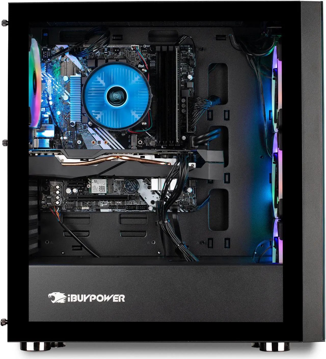 iBUYPOWER Gaming Desktop Element MR 9700V2 AMD Ryzen 3 3100 8GB DDR4 ...