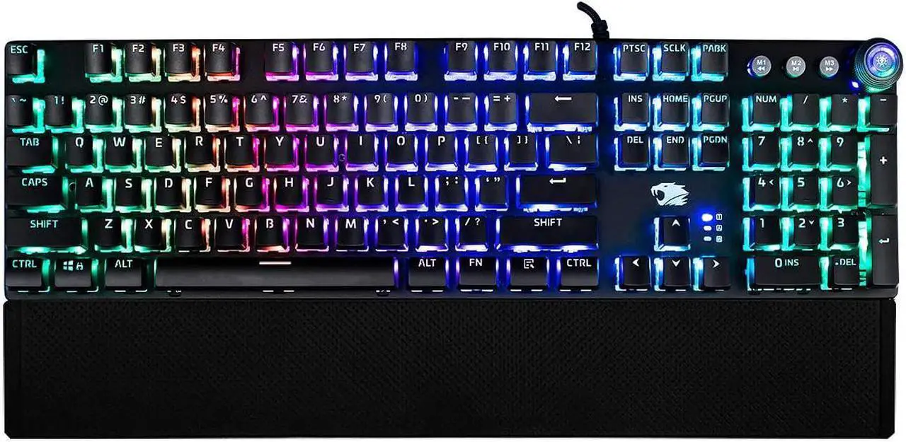 iBUYPOWER MEK 3 LT RGB Mechanical Gaming Keyboard - Blue Switches ...