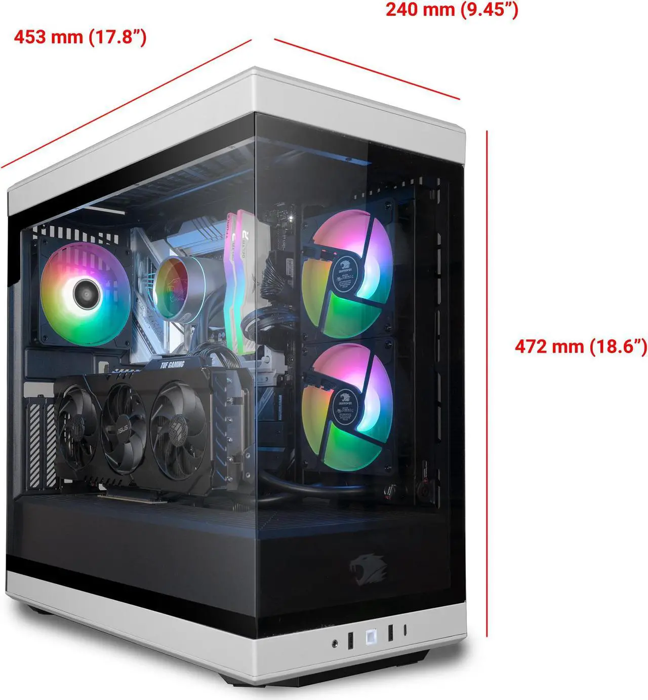 iBUYPOWER Y40 Gaming Desktop - AMD Ryzen 9 7900X, NVIDIA GeForce RTX ...