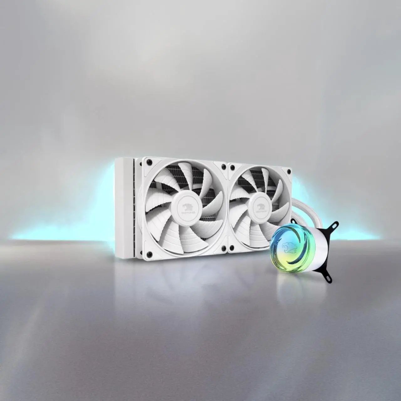iBUYPOWER AW4 240mm Radiator CPU AIO Liquid Cooler (2024), 2x 120mm ...