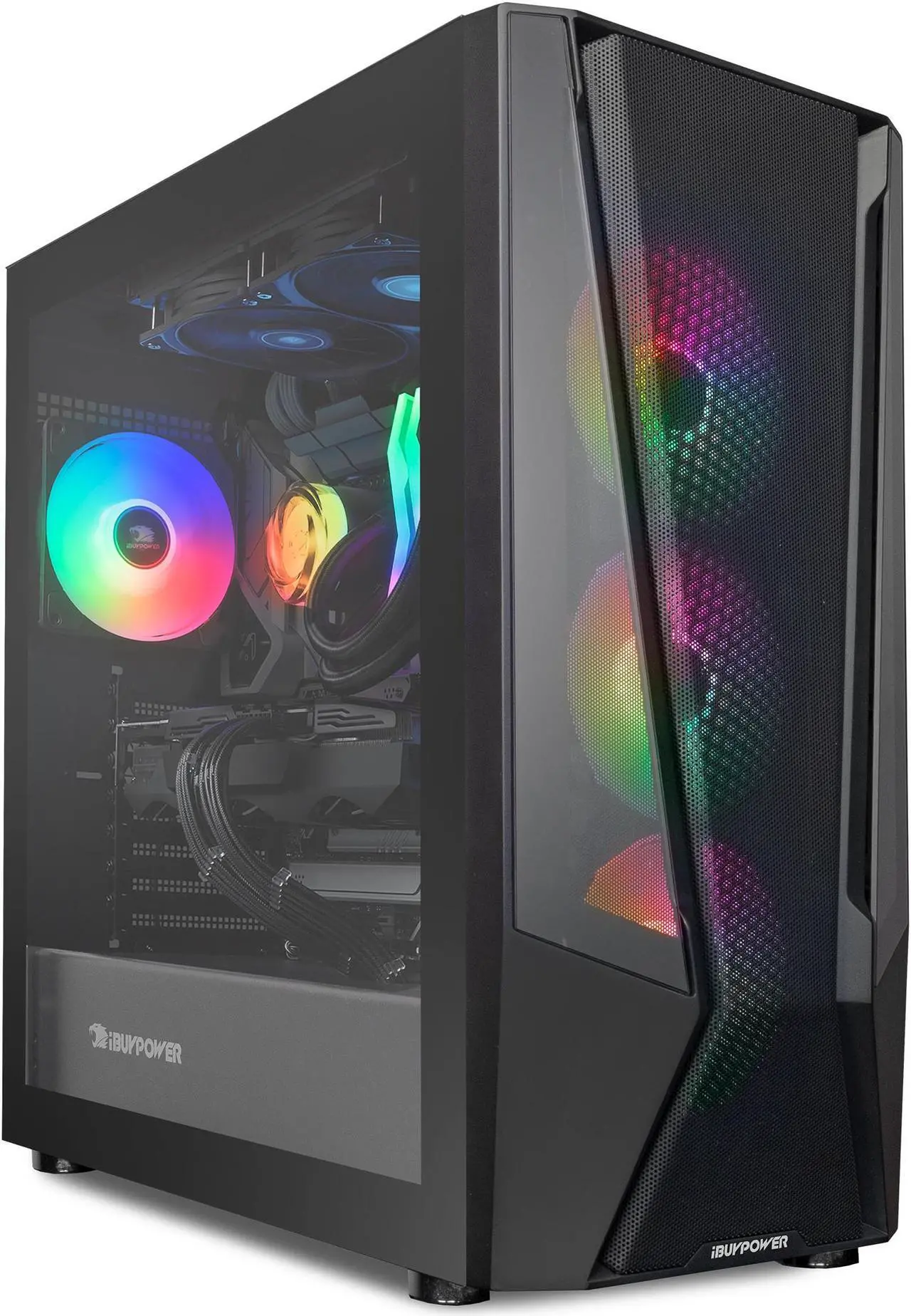 iBUYPOWER Trace Mesh Gaming PC Desktop - AMD Ryzen 7 9700X - NVIDIA ...