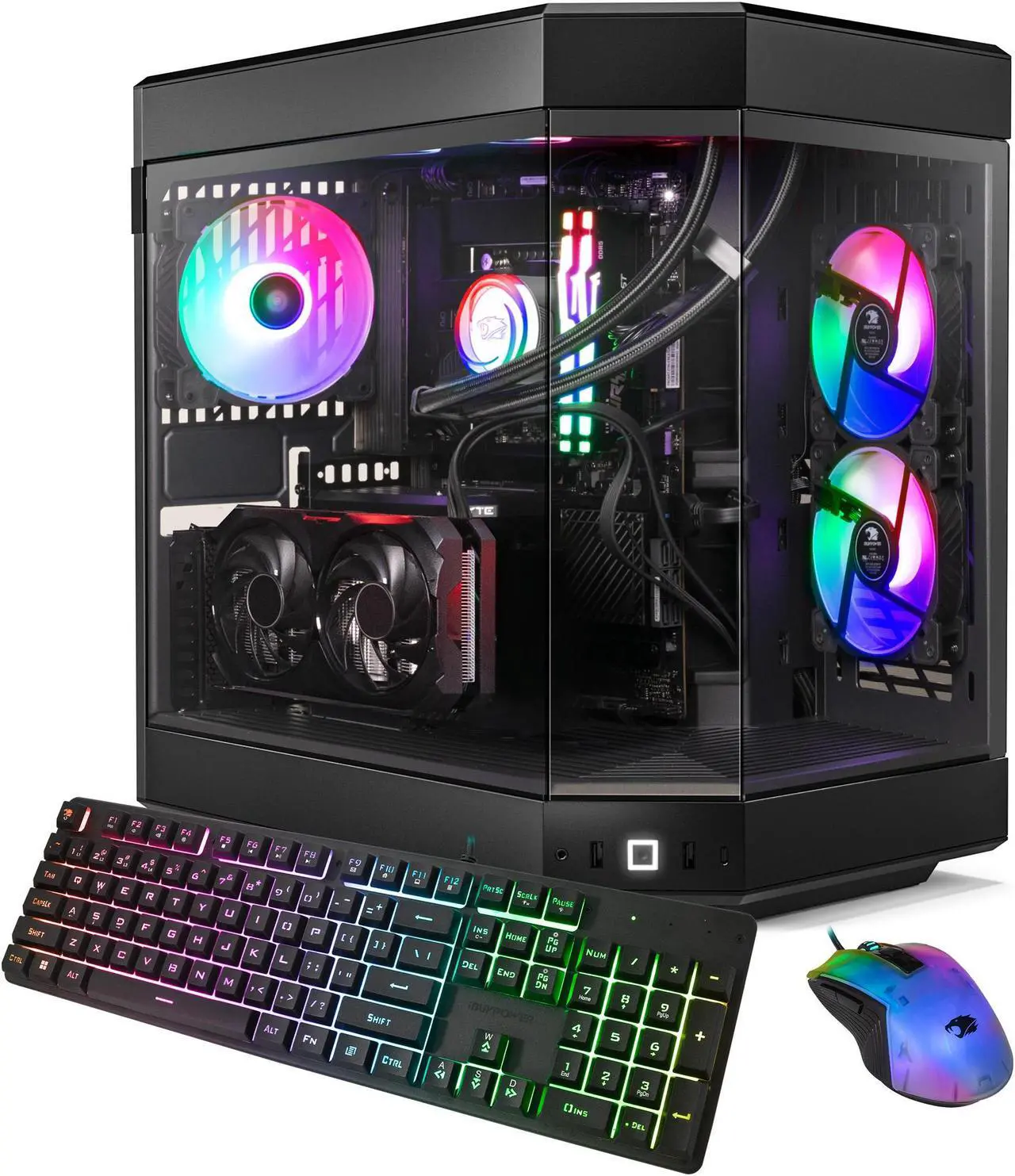 iBUYPOWER Y60 Black Gaming PC Desktop - Intel Core Ultra 9 285K ...