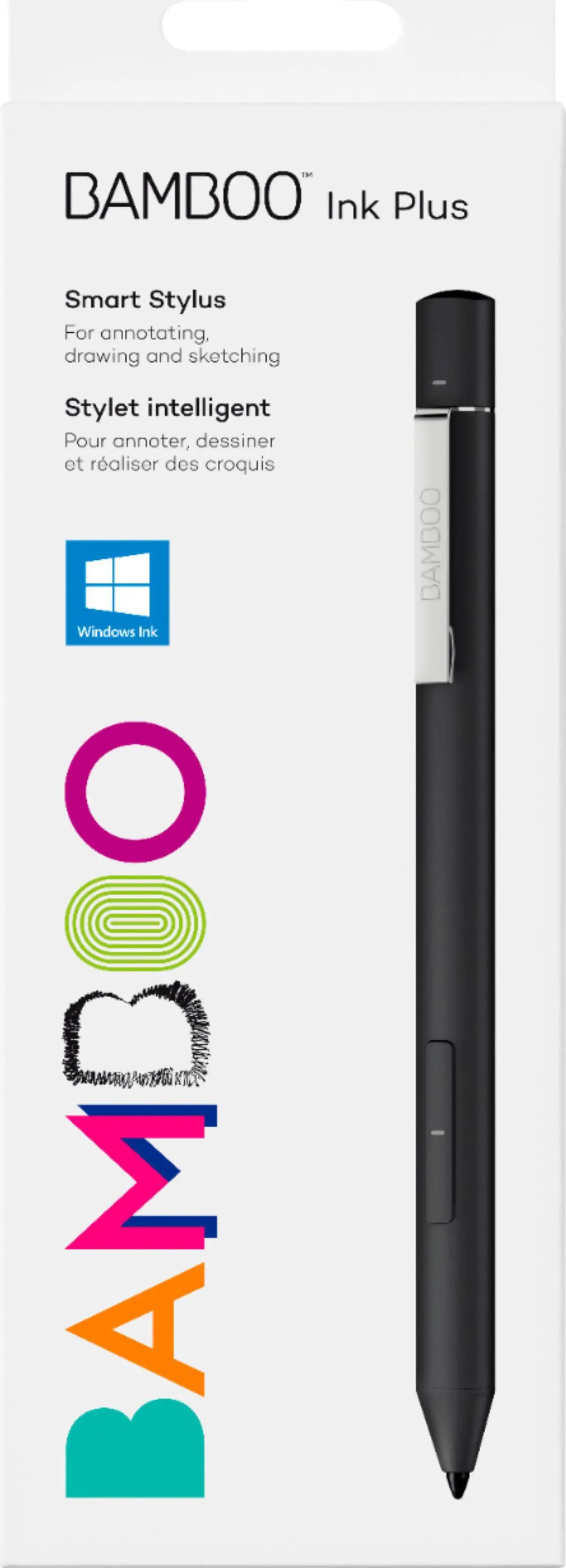 Wacom Bamboo Ink Plus Smart Stylus for Windows Ink Enabled 2-in-1 ...
