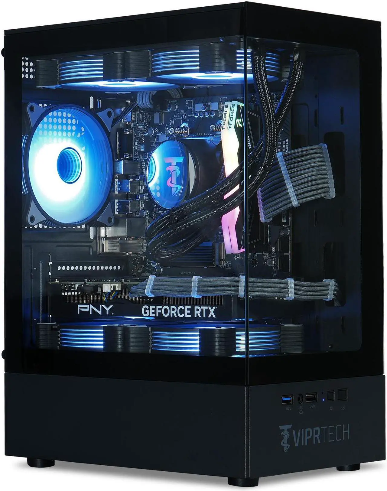 ViprTech Reaper 3.0 Liquid-Cooled PC - AMD Ryzen 7 7700 (5.3Ghz Turbo ...