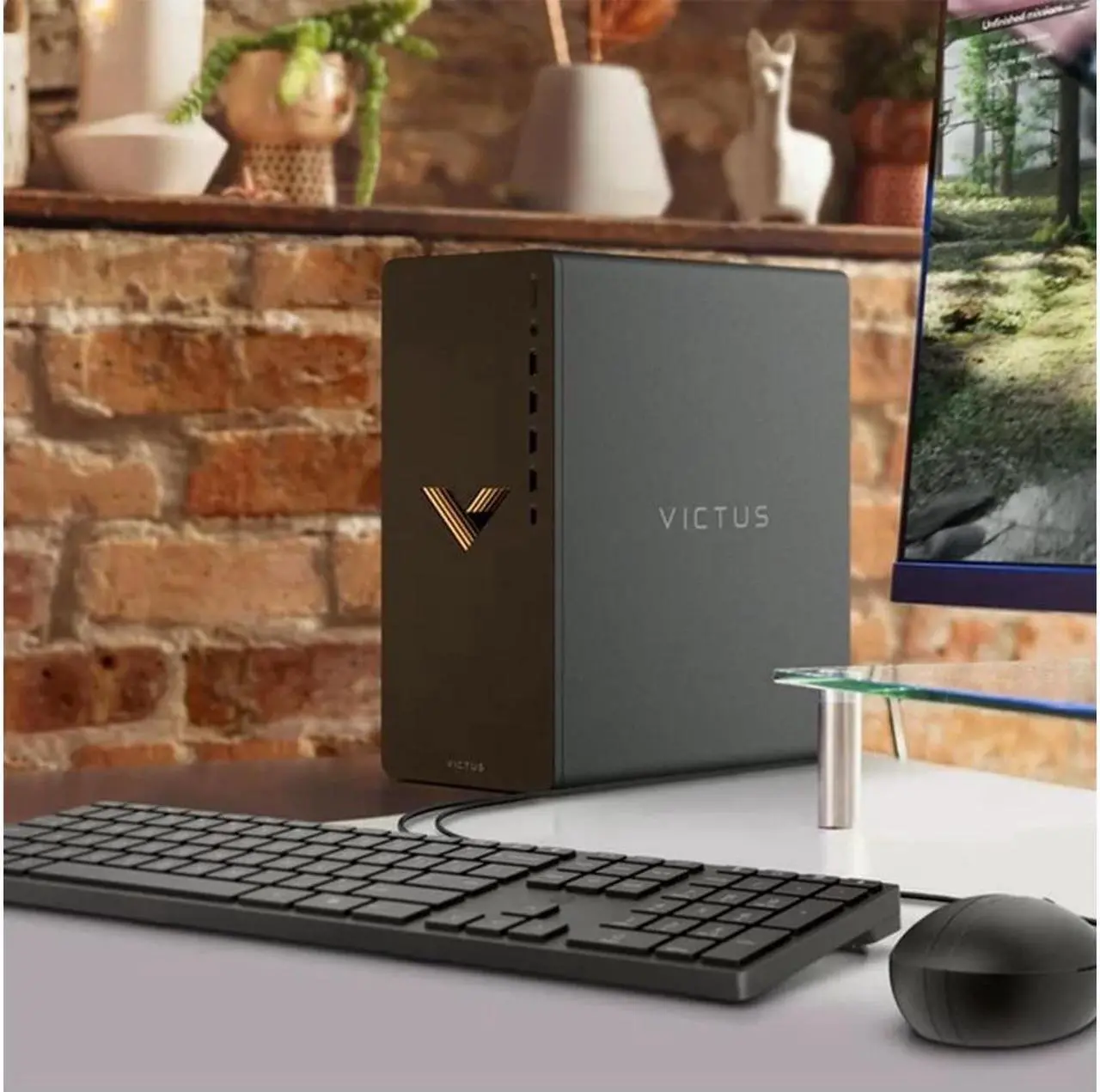 HP Victus Gaming Tower Desktop, AMD Ryzen 5 5600G Processo, AMD Radeon ...